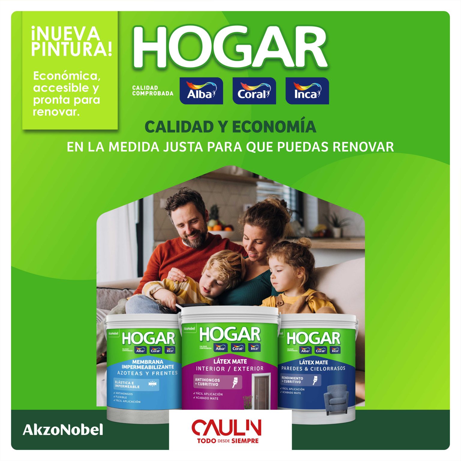 Llegó la nueva pintura HOGAR de AkzoNobel - Caulin